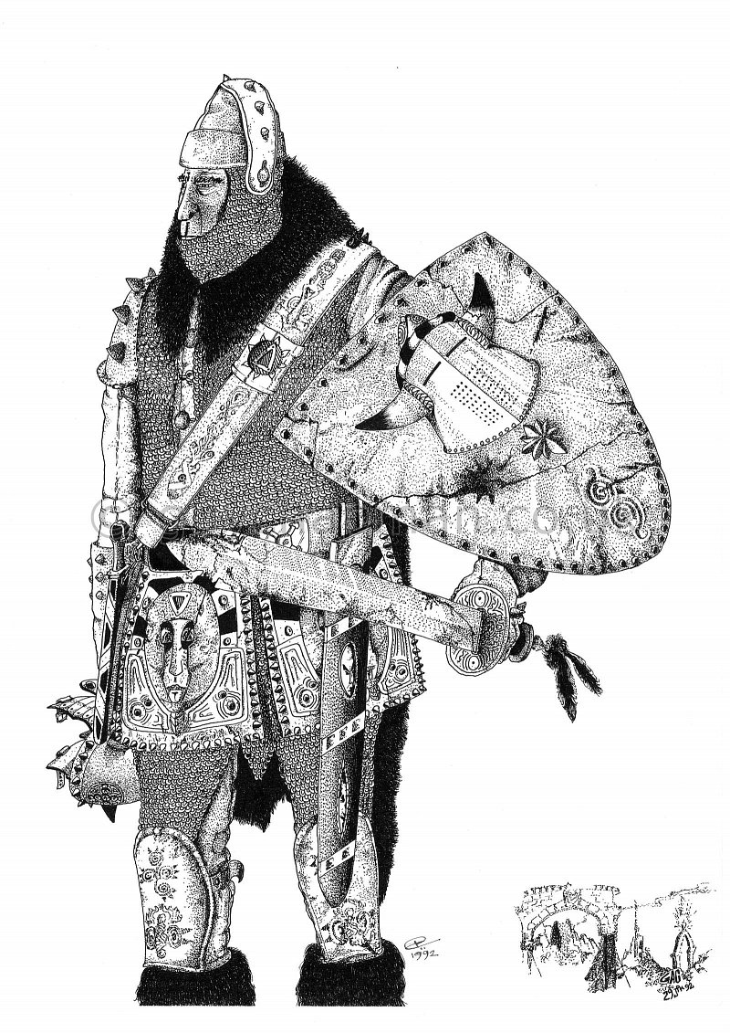 Conqueror - an original drawing by Guy Chapman | Guy Chapman Art ...